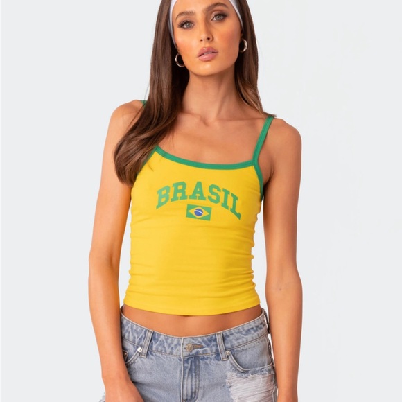 Edikted | Tops | Edikted Womens Brazil Tank Top | Poshmark